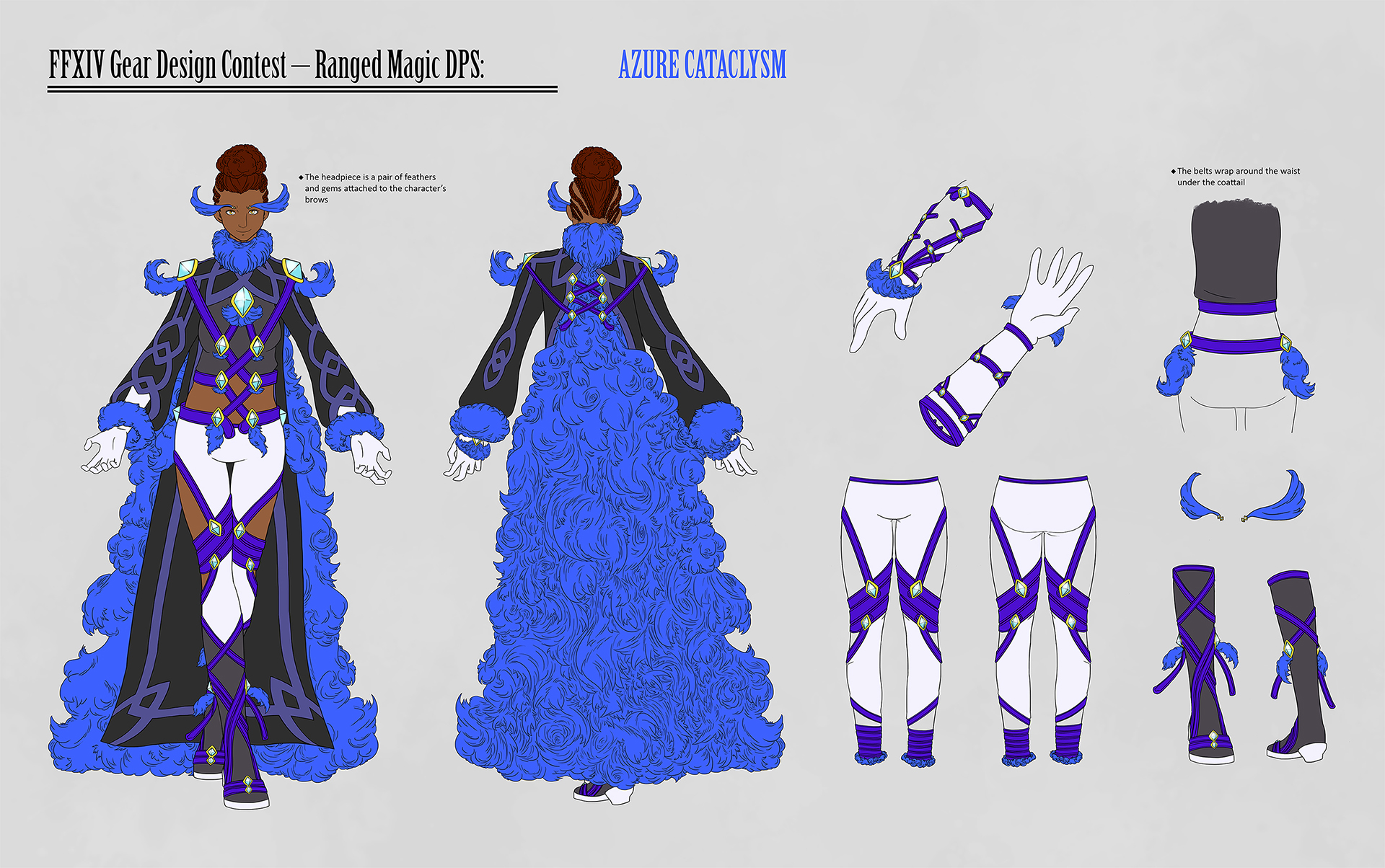 Ses Healercaster Gear Design Contest Review 1 Caster Gear Rffxiv